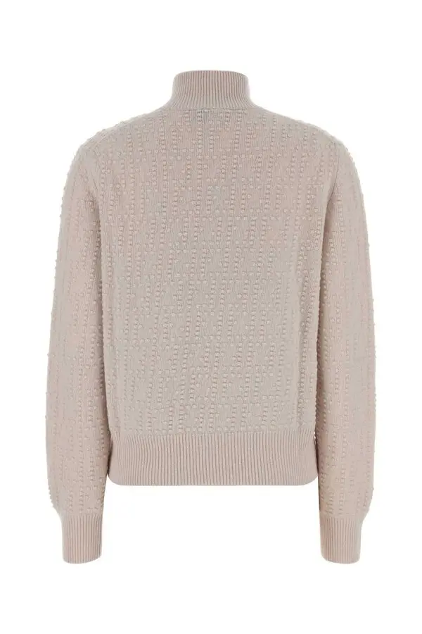 Fendi Powder Stretch Wool Blend Sweater