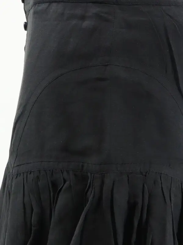 Isabel Marant Étoile Marant Daneen Organic Cotton And Viscose Skirt - Black