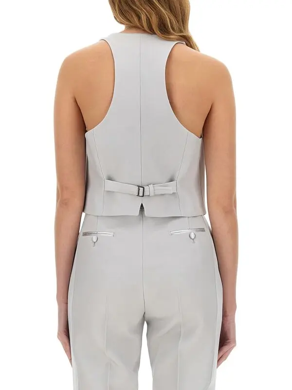 TOM FORD Barathea Silk Wool Vest
