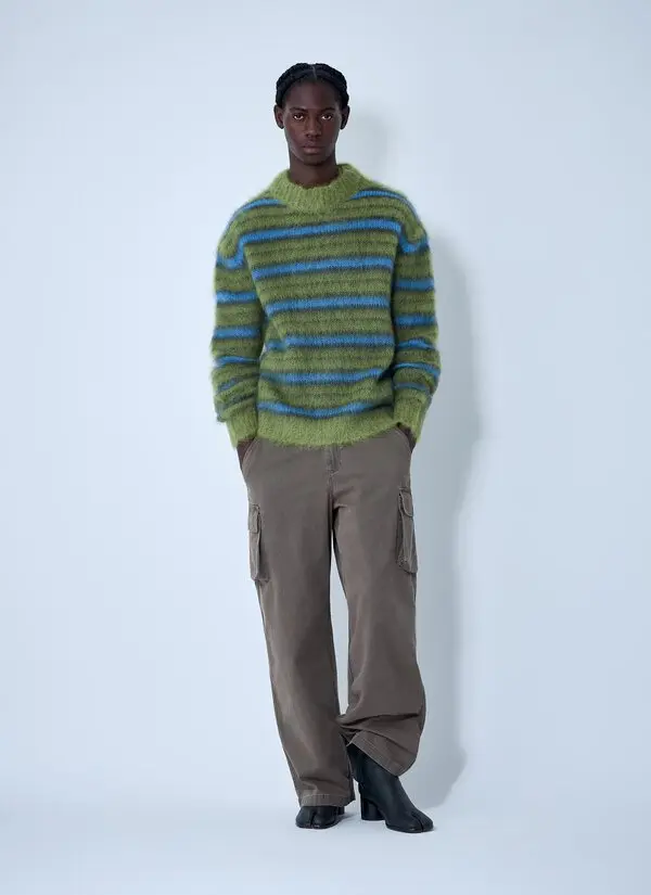 Marni Mohair-blend Sweater - Green