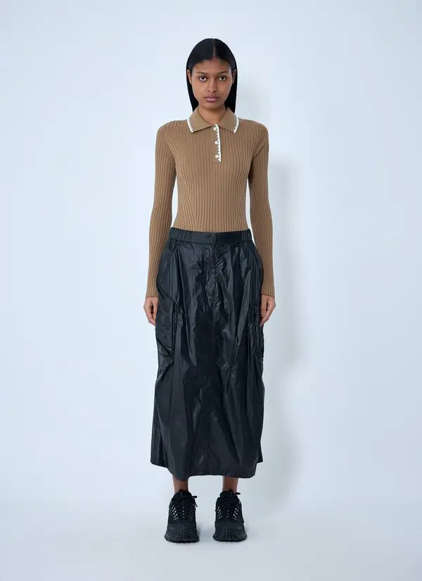 Moncler Technical Midi Skirt