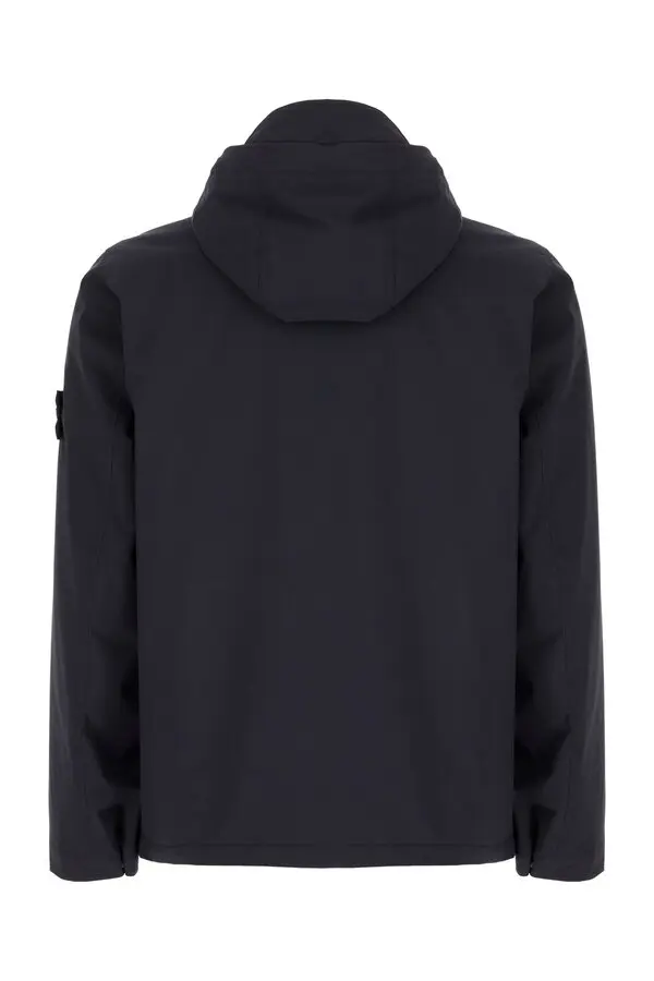 Stone Island Hooded Zip Up Jacket