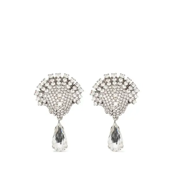Alessandra Rich Earrings - Silver