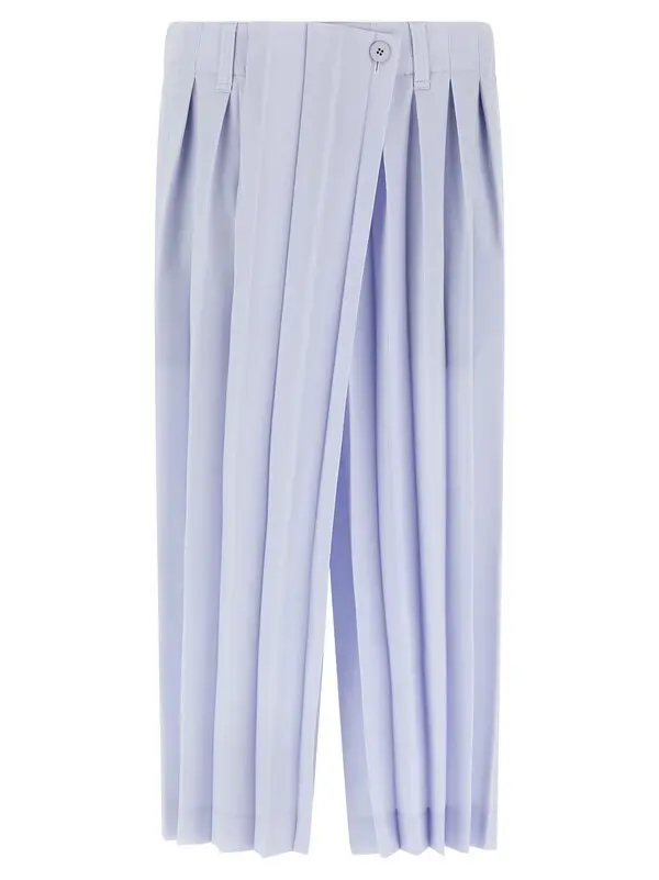 Issey Miyake Edge Ensemble' Pants - Blue