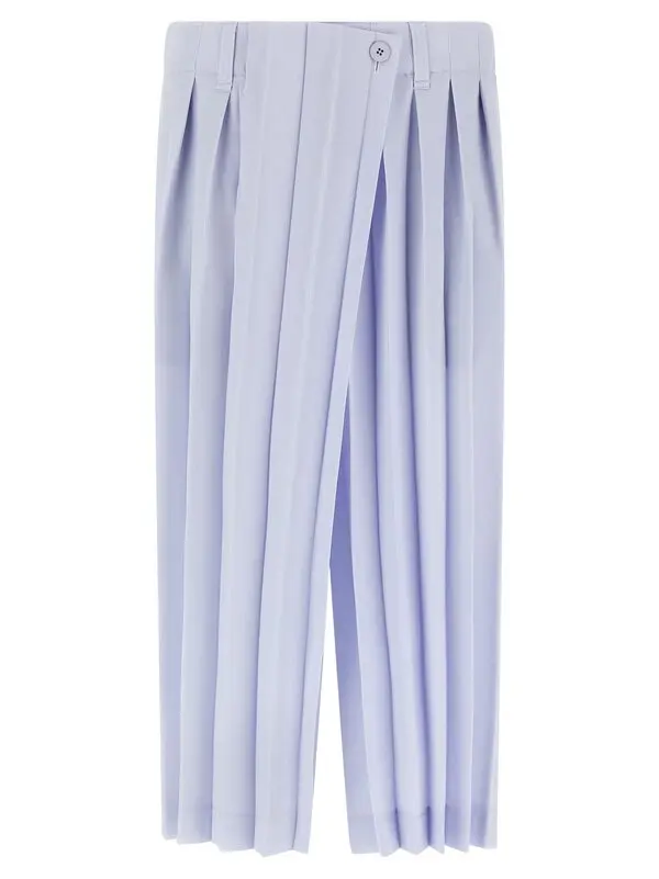 Issey Miyake Edge Ensemble' Pants - Blue
