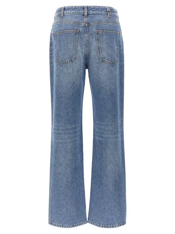 Chloé Denim High-rise Wide-leg Jeans