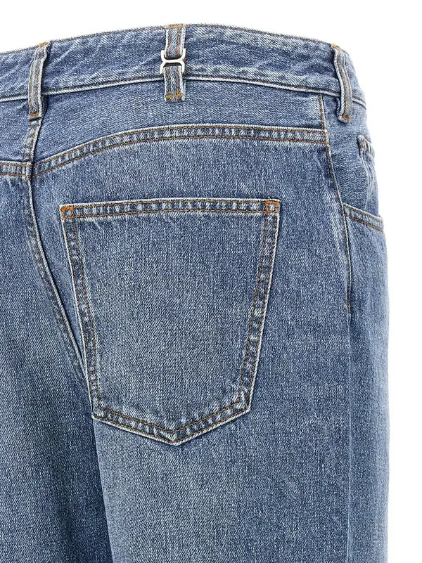 Chloé Denim High-rise Wide-leg Jeans