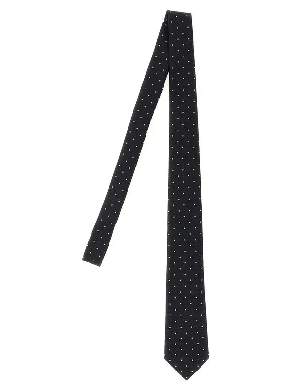 Saint Laurent Jacquard Tie