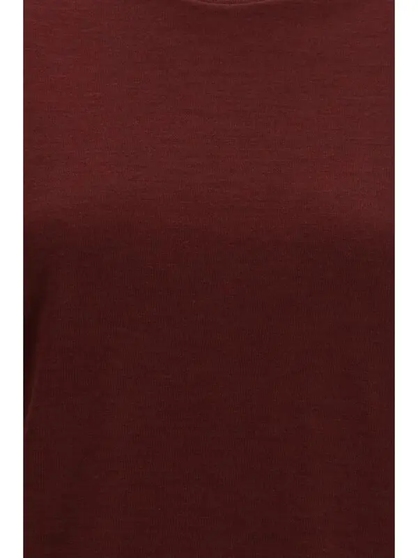 Thom Browne Wool-blend T-shirt - Multicolor