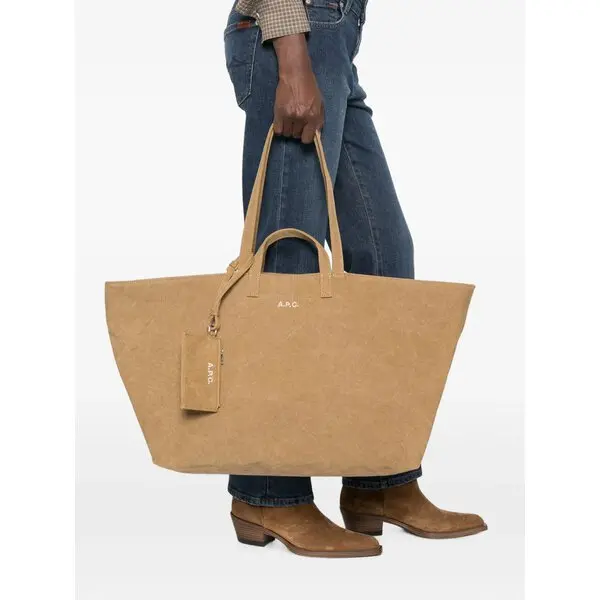A.p.c. Neutrals Tote Bags