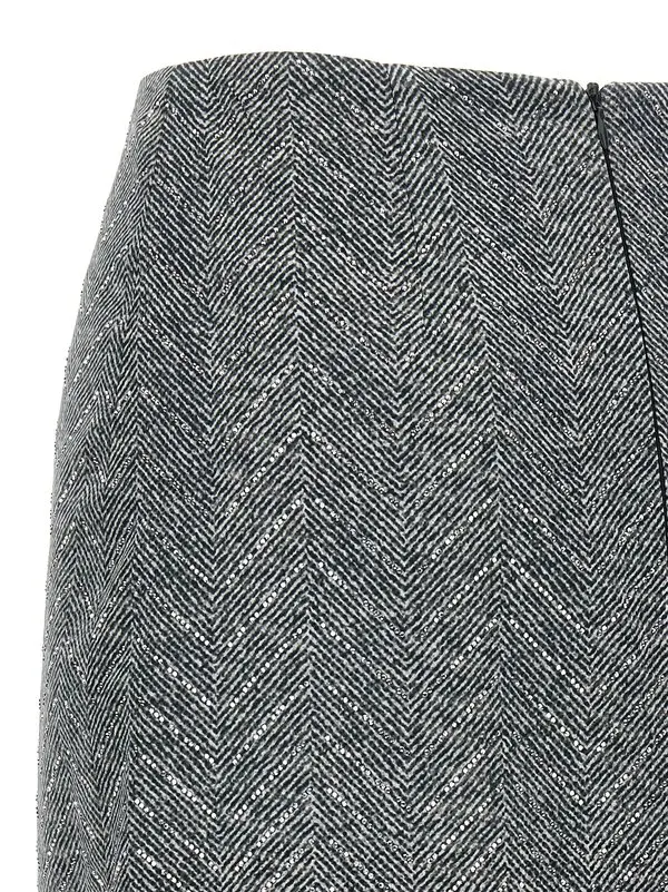 ERMANO SCERVINO Ermanno Scervino Rhinestone Skirt
