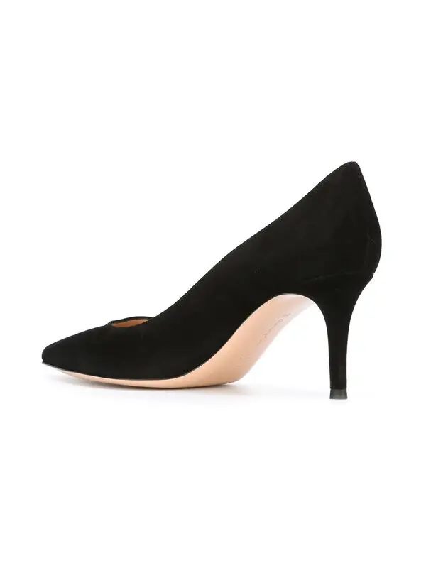GIANVITO ROSSI Suede Leather Pumps