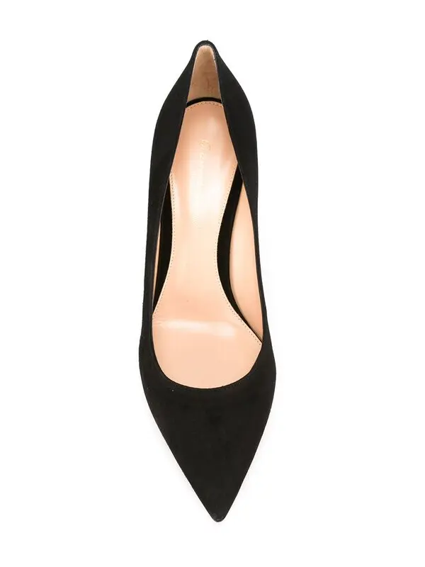 GIANVITO ROSSI Suede Leather Pumps