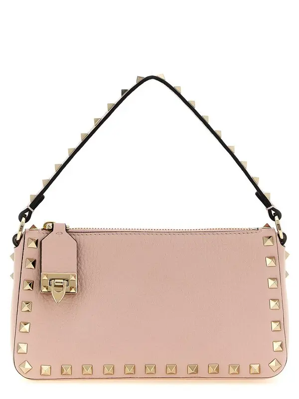 Valentino Garavani Rockstud Small Shoulder Bag - Pink