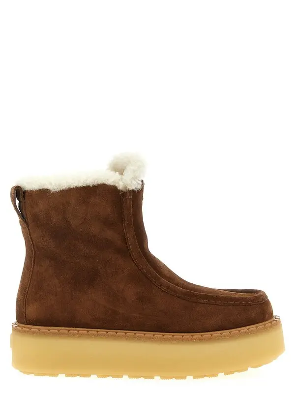 Prada Suede Ankle Boots