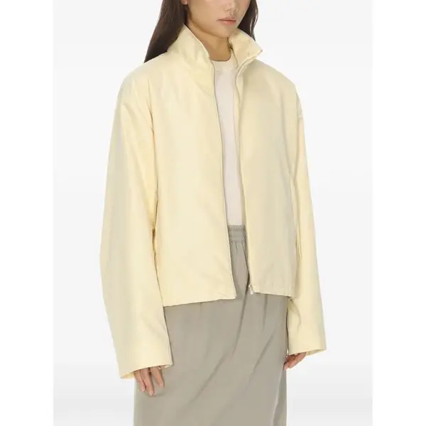 Carven Neutrals Jackets Cropped Jackets