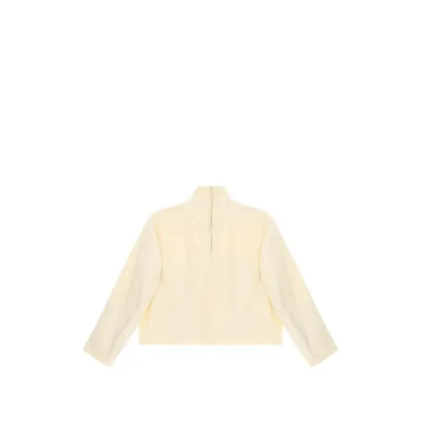 Carven Neutrals Jackets Cropped Jackets