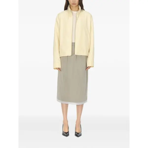 Carven Cropped Jacket - Cream