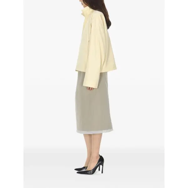 Carven Cropped Jacket - Cream