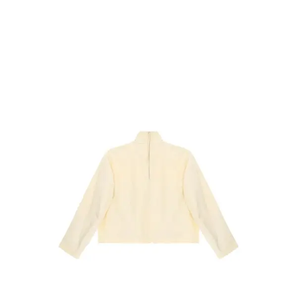 Carven Cropped Jacket - Cream