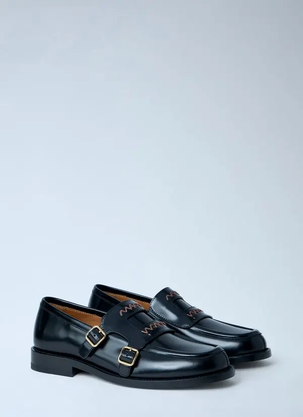 Marni Double Monk Strap Loafers