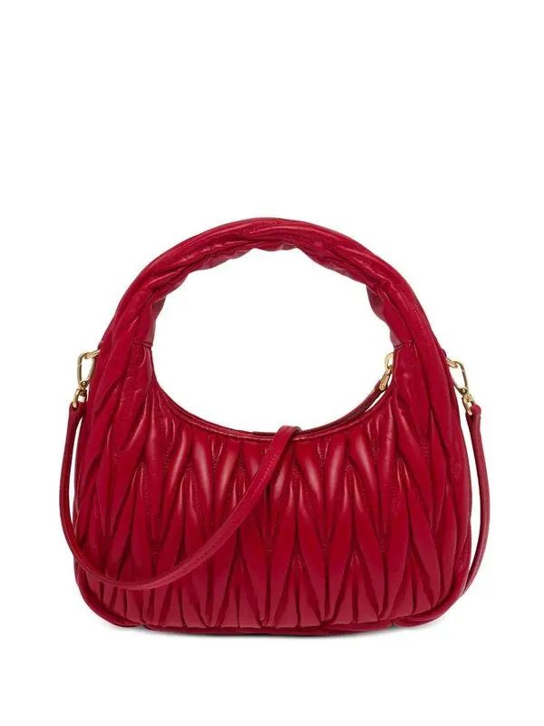 Miu Miu Wander Small Leather Hobo Bag - Multicolor