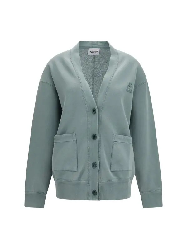 Isabel Marant Étoile Stephy V-neck Cardigan - Gray