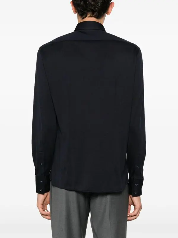 Brunello Cucinelli Silk And Cotton Blend Shirt