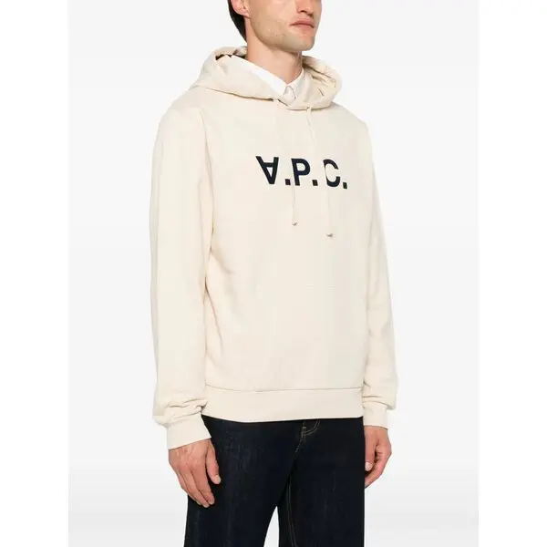 A.p.c. Neutrals Sweaters & Knitwear Hoodies