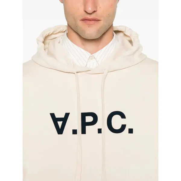 A.p.c. Neutrals Sweaters & Knitwear Hoodies