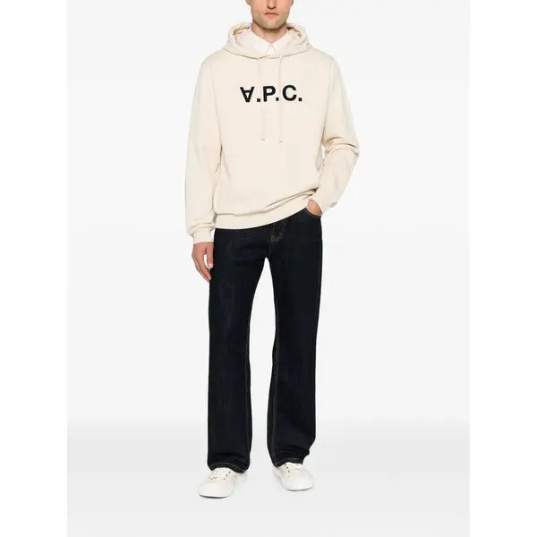A.p.c. Neutrals Sweaters & Knitwear Hoodies