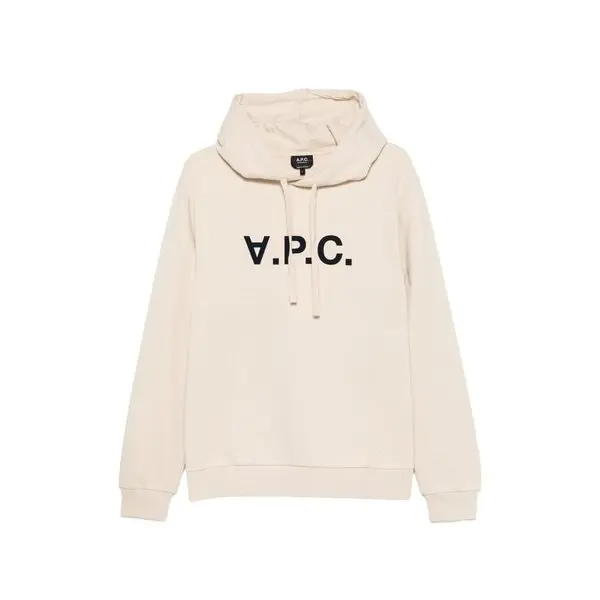 A.p.c. Neutrals Sweaters & Knitwear Hoodies - Cream