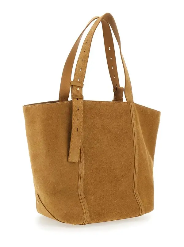 GOLDEN GOOSE 24/7 Suede Shopper Bag - Multicolor