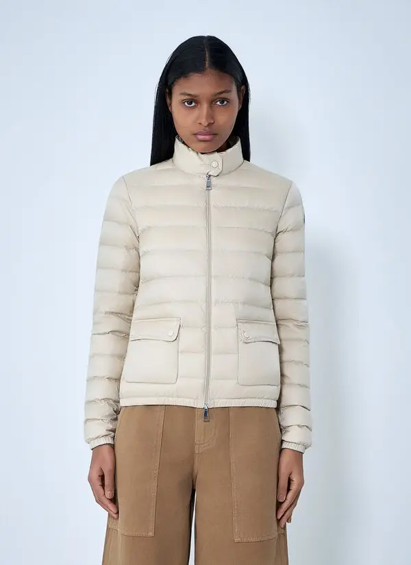 Moncler Lans Quilted Jacket - White