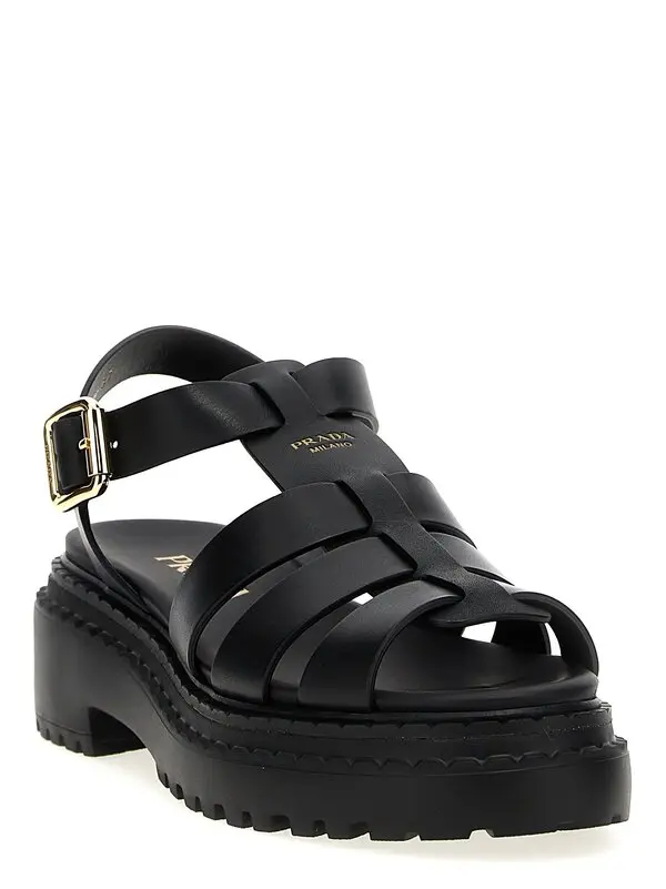 Prada Monolith' Sandals