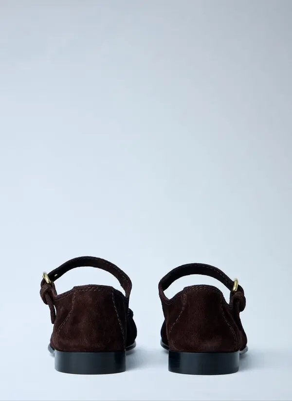Miu Miu Suede Mary Jane Loafers