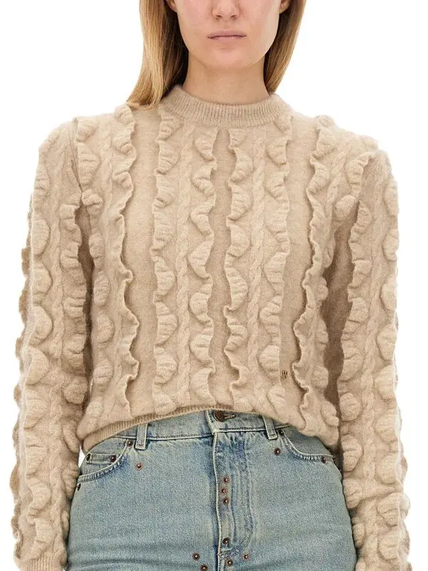 Moschino Wool Blend Sweater - Cream