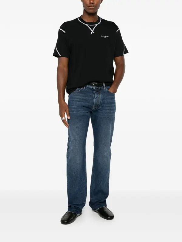 Givenchy Denim Cotton Jeans - Multicolor