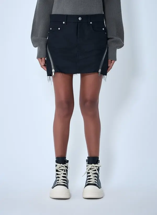 Rick Owens Bolan Banana Skirt - Black