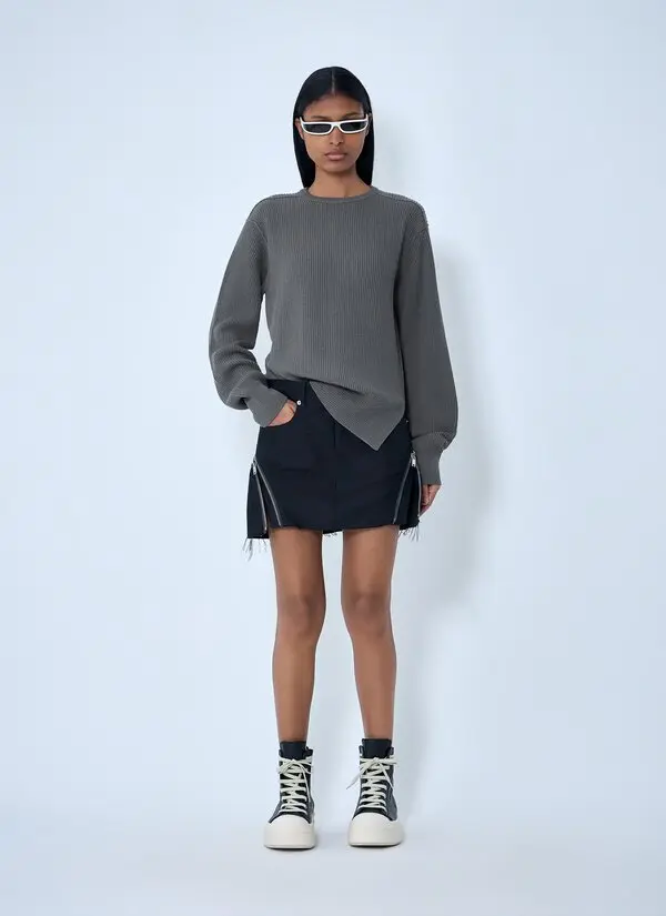 Rick Owens Bolan Banana Skirt - Black
