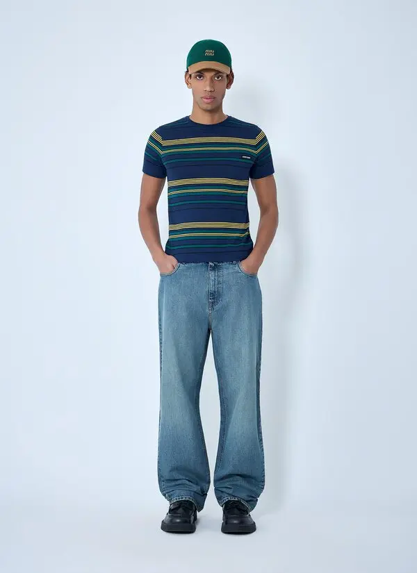 Miu Miu Wide-leg Denim Jeans