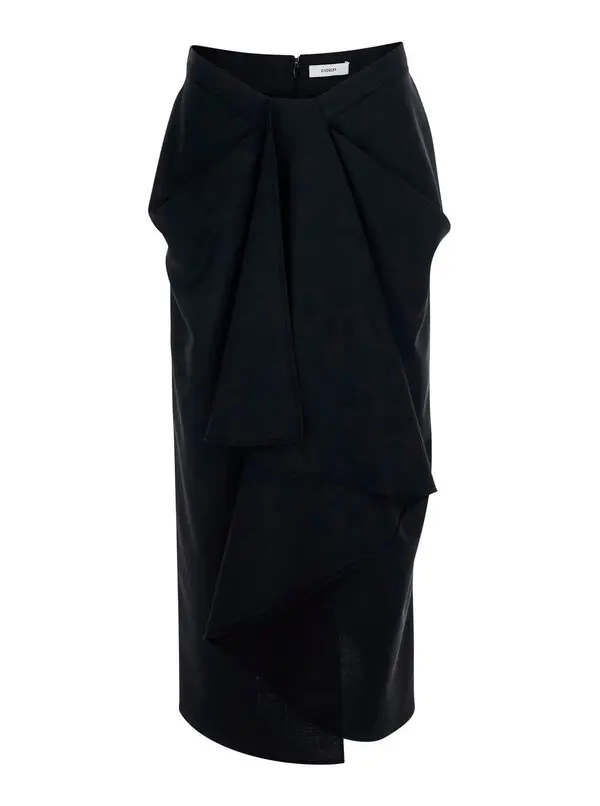 Givenchy Wrap Design Pencil Skirt - Multicolor