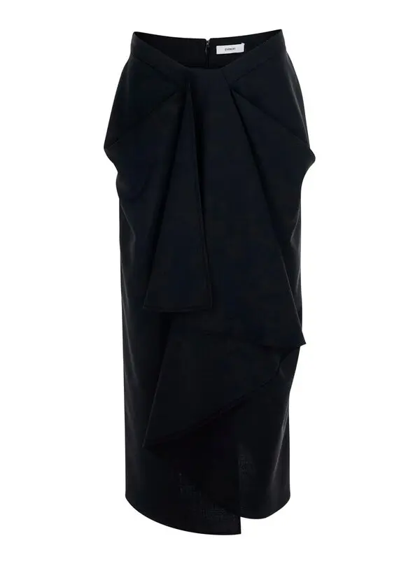 Givenchy Wrap Design Pencil Skirt - Multicolor