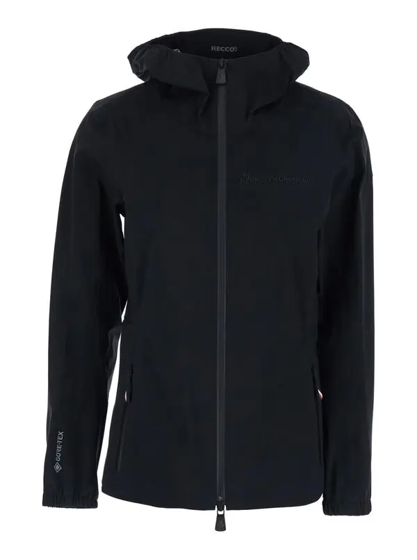 Moncler Valles Hooded Tech Fabric Jacket - Multicolor