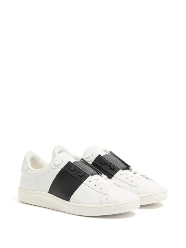 Valentino Garavani Open Royco Leather Sneakers