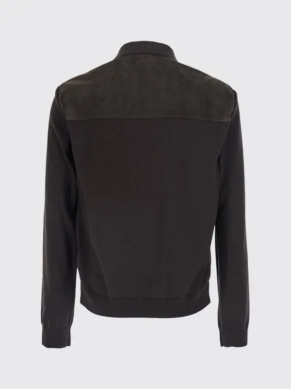 Gucci Suede Lambskin Shirt Jacket With French Collar