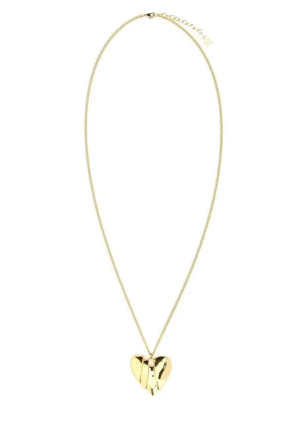 Amina Muaddi Heartbreaker Necklace Gold Base - Multicolor