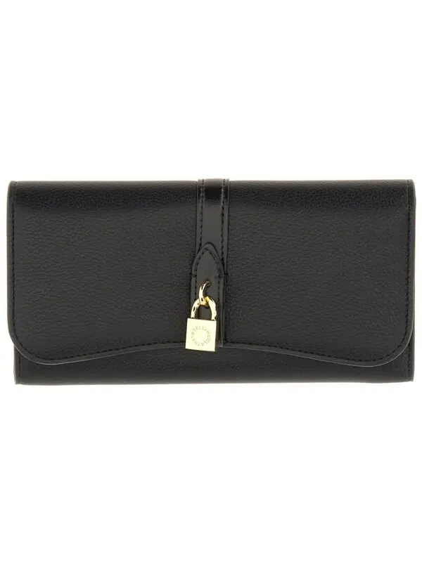 Stella McCartney Portafoglio Ryder Con Patta - Black