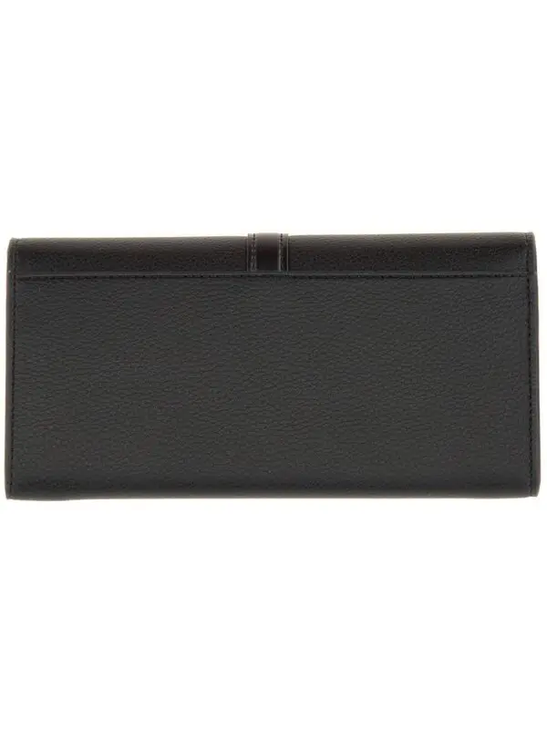 Stella McCartney Portafoglio Ryder Con Patta - Black