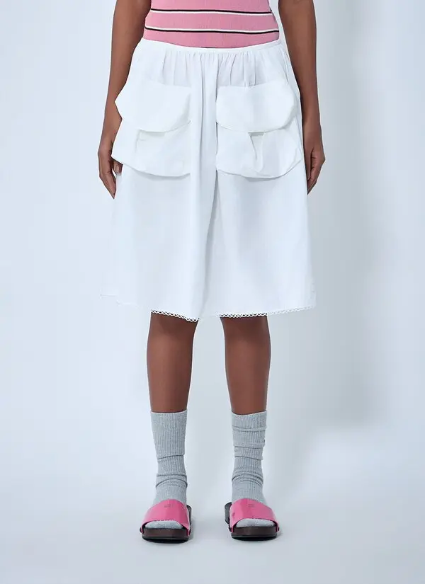 Miu Miu Gathered Skirt